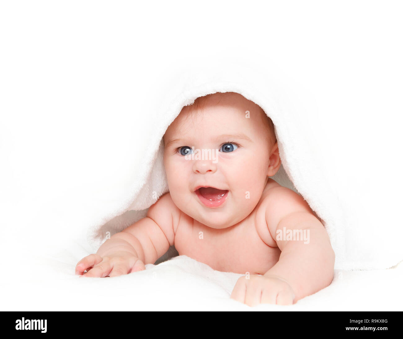 Cute smiling baby Stock Photo - Alamy