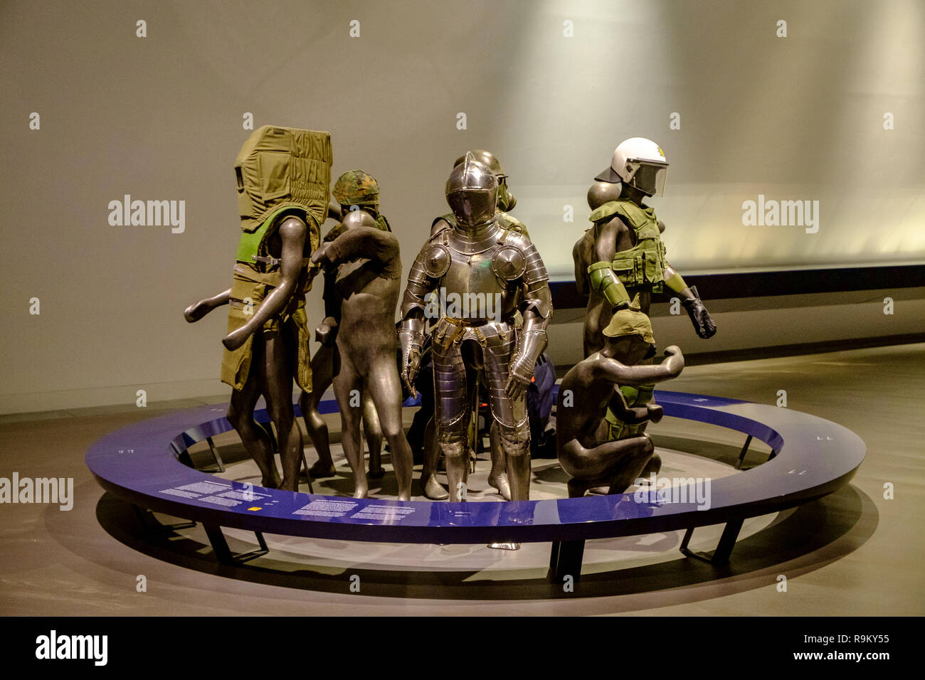 Impressions from inside the German Military History Museum in Dresden ...