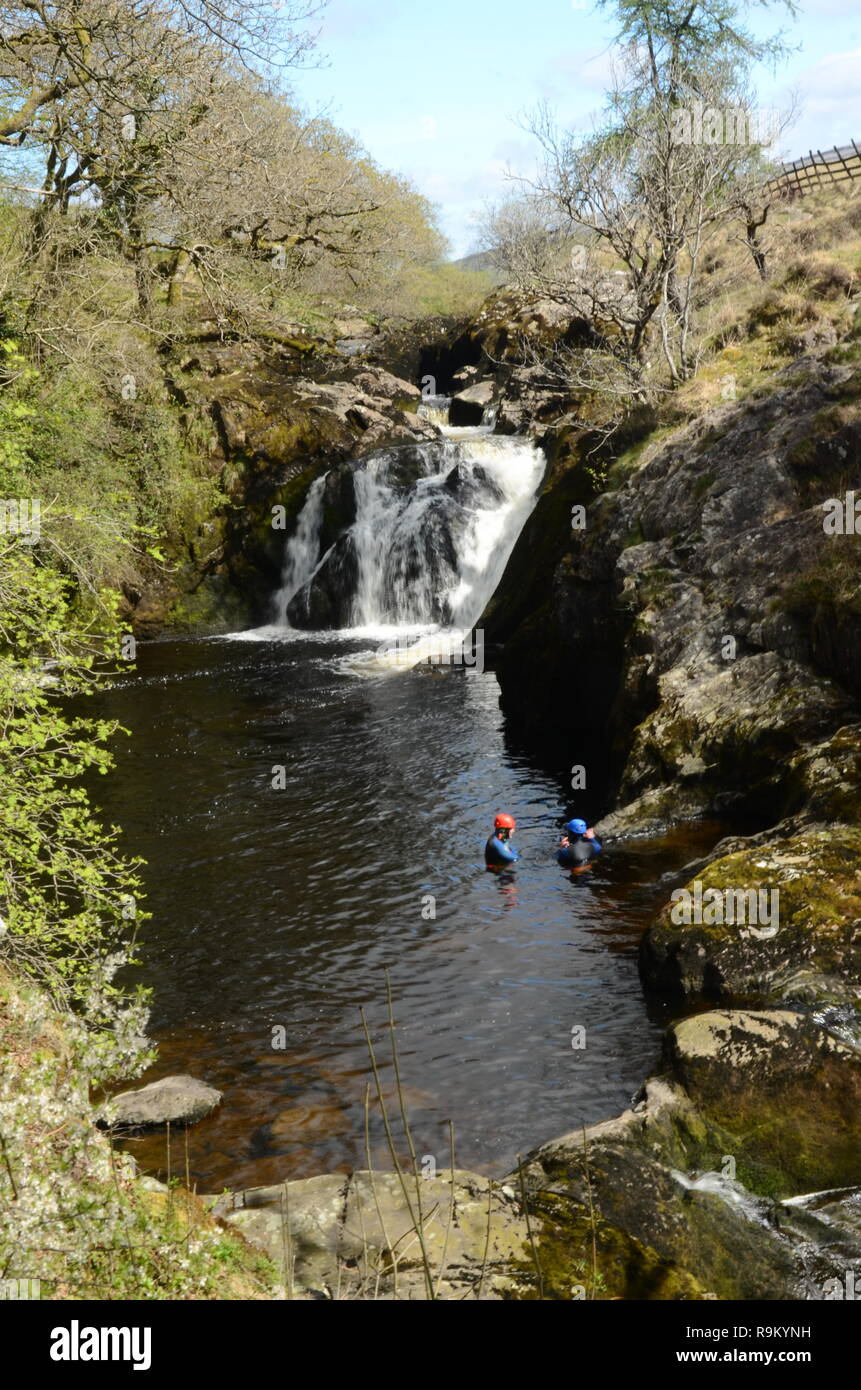 Ingleton waterfall trail hi-res stock photography and images - Alamy