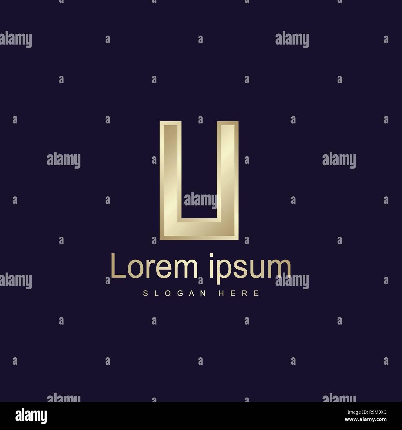 Initial Letter LI Logo Template Vector Design Stock Vector Image & Art ...