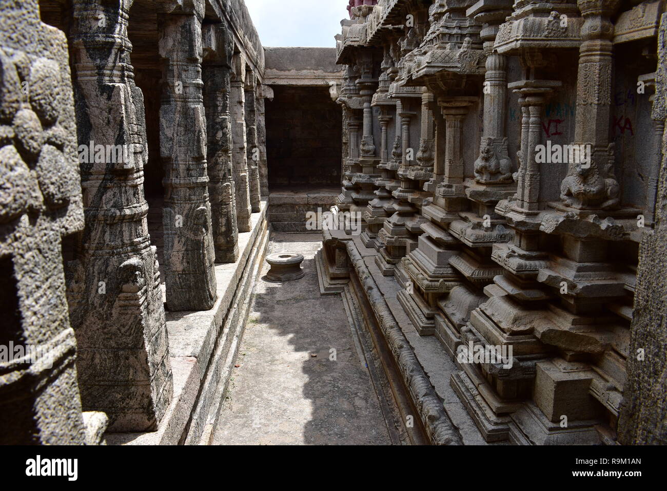 Dindigul, Tamilnadu, India - July 13, 2018: Temple in Dindigul Fort ...