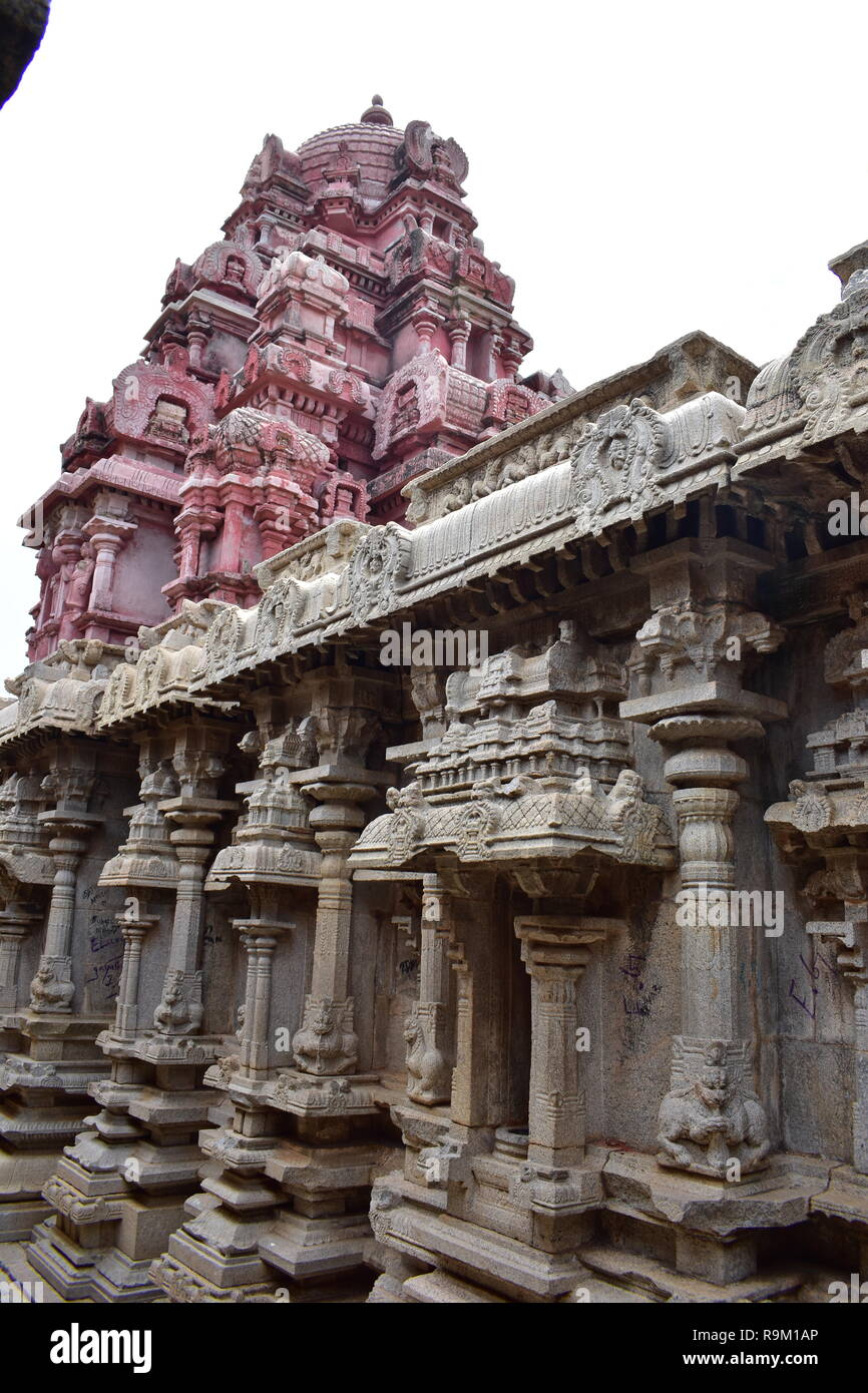 Dindigul, Tamilnadu, India - July 13, 2018: Temple in Dindigul Fort ...