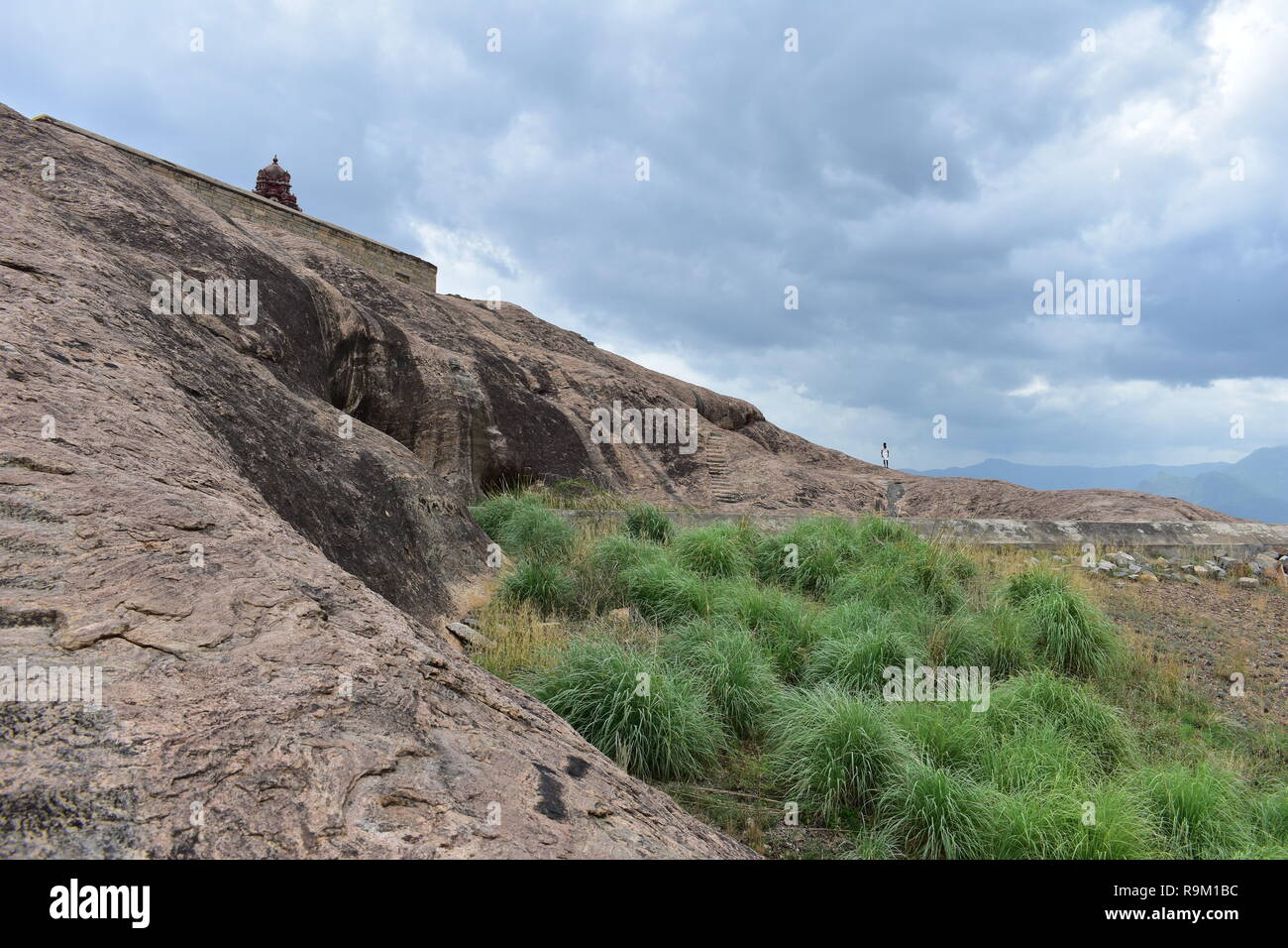 Dindigul, Tamilnadu, India - July 13, 2018: Historic Dindigul Rock Fort ...