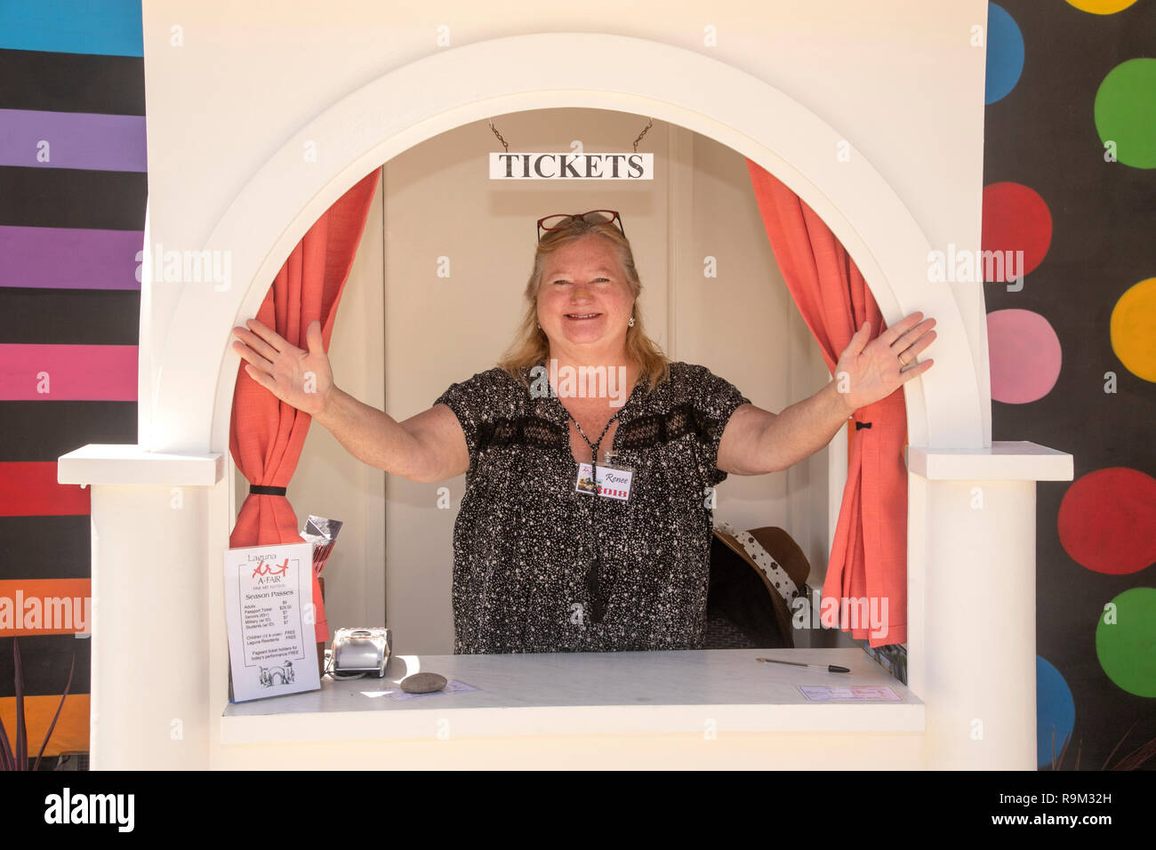 Ticket seller hi-res stock photography and images - Alamy