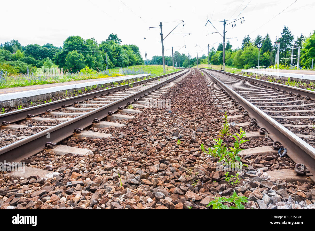 Rails and low to ground hi-res stock photography and images - Alamy