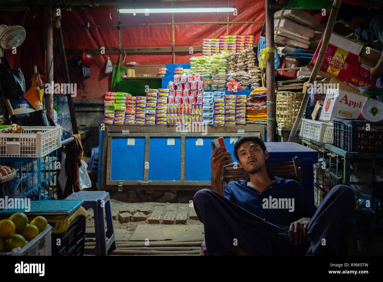 Mandalay bus station in mandalay hi-res stock photography and images ...