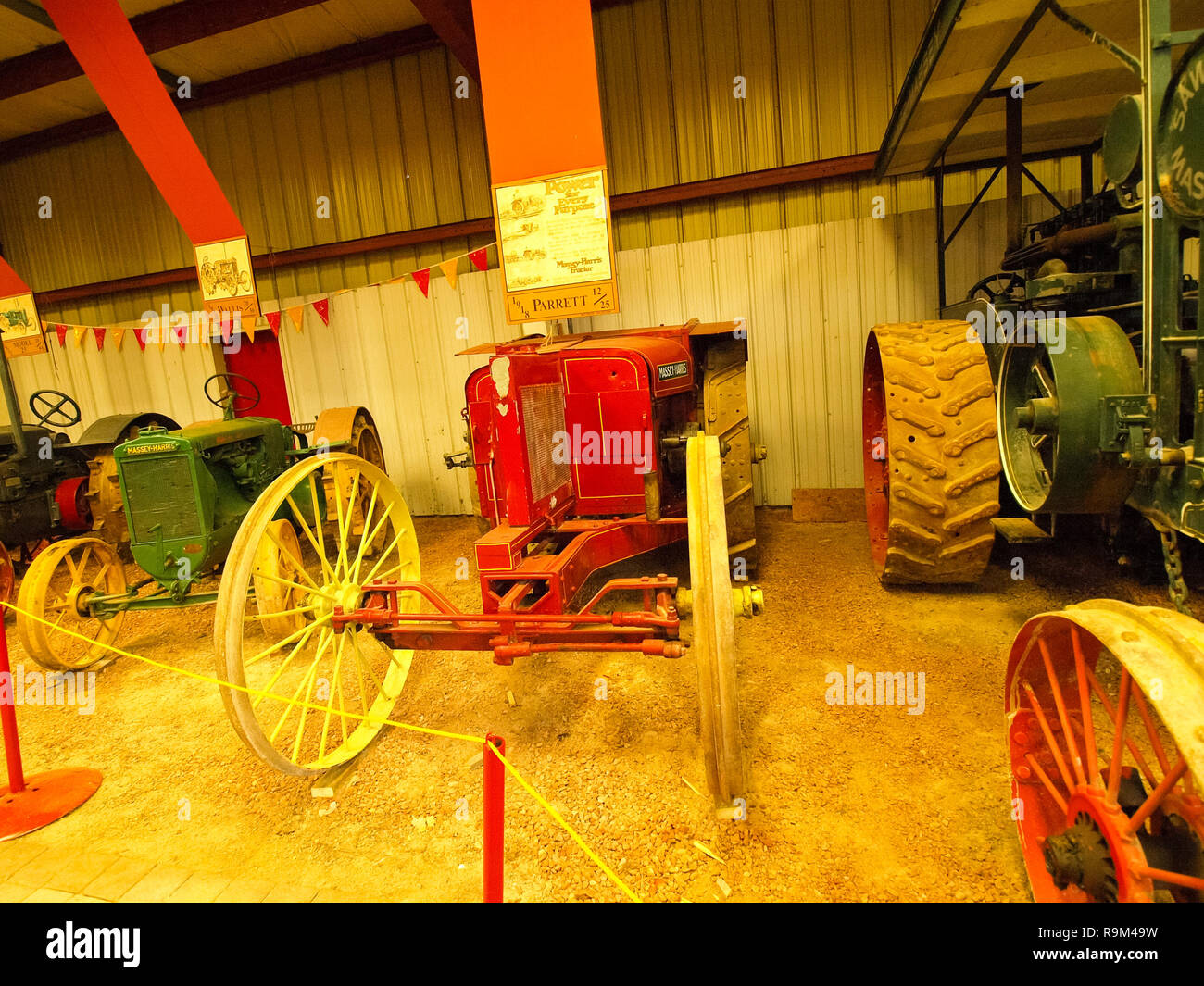 Hamburg, Germany - July 23, 2012: Antique Tractor Show exhibition ...