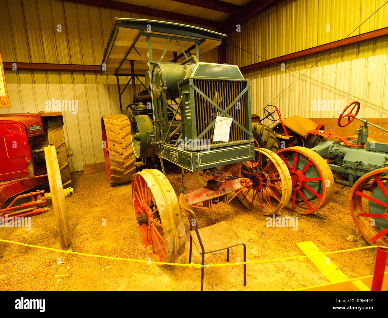 Hamburg, Germany - July 23, 2012: Antique Tractor Show exhibition ...