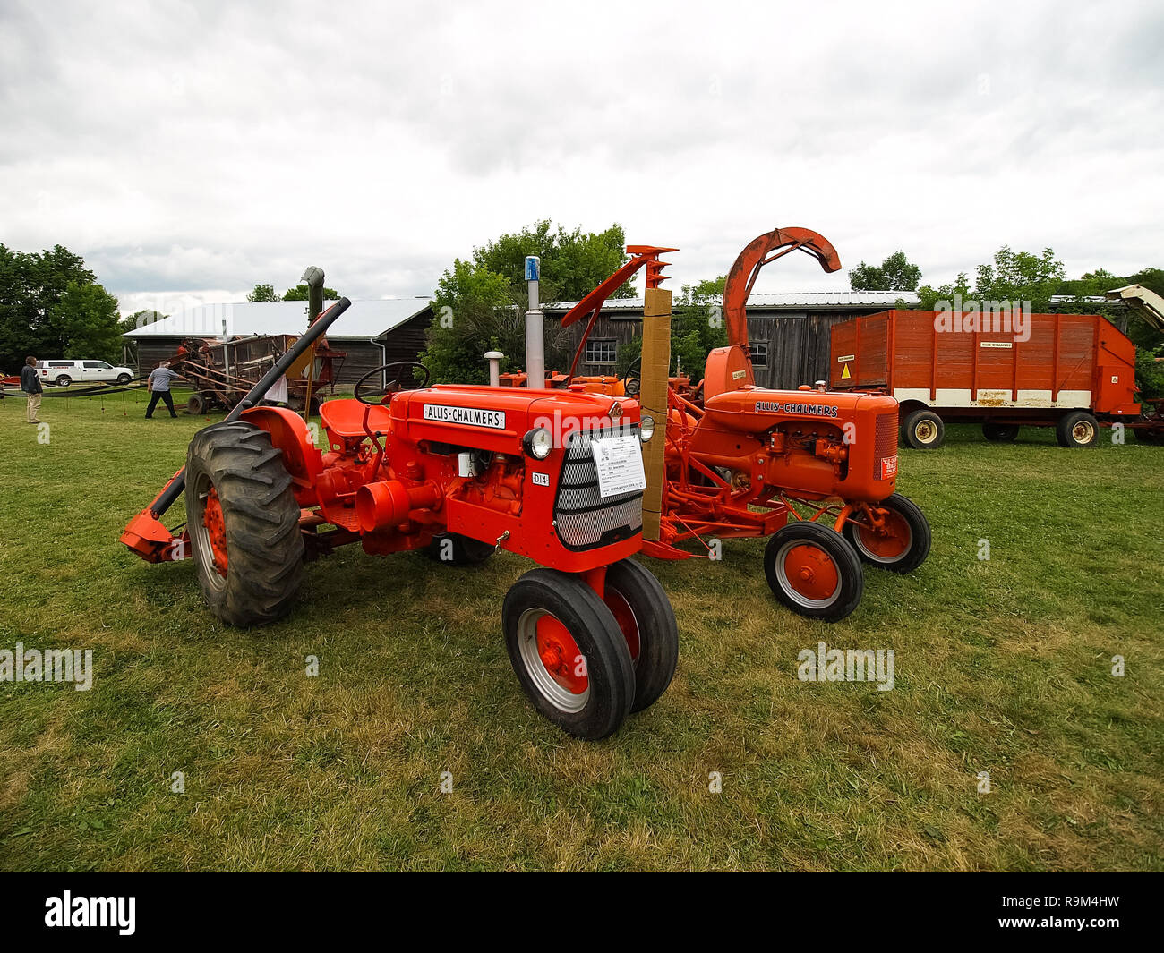Hamburg, Germany - July 23, 2012: Antique Tractor Show exhibition ...