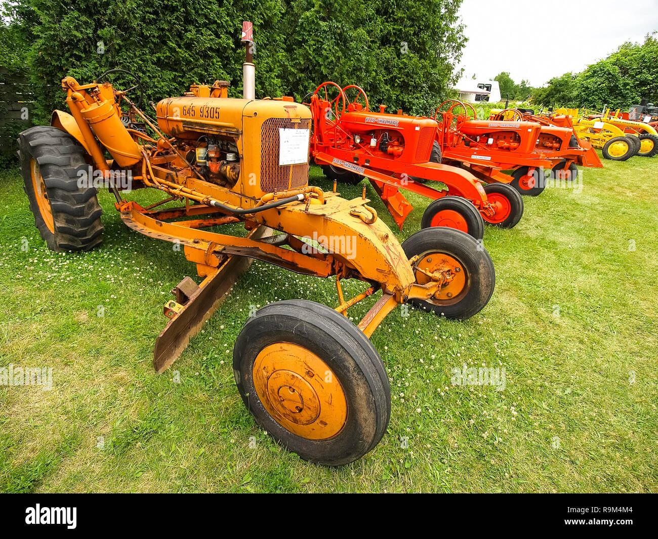 Hamburg, Germany - July 23, 2012: Antique Tractor Show exhibition ...