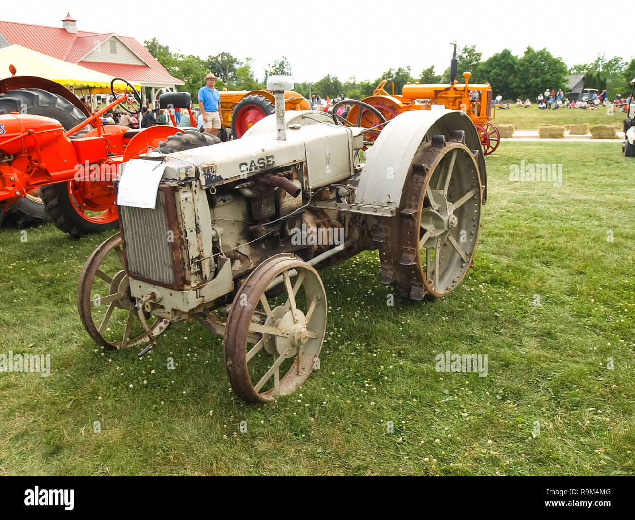 Hamburg, Germany - July 23, 2012: Antique Tractor Show exhibition ...