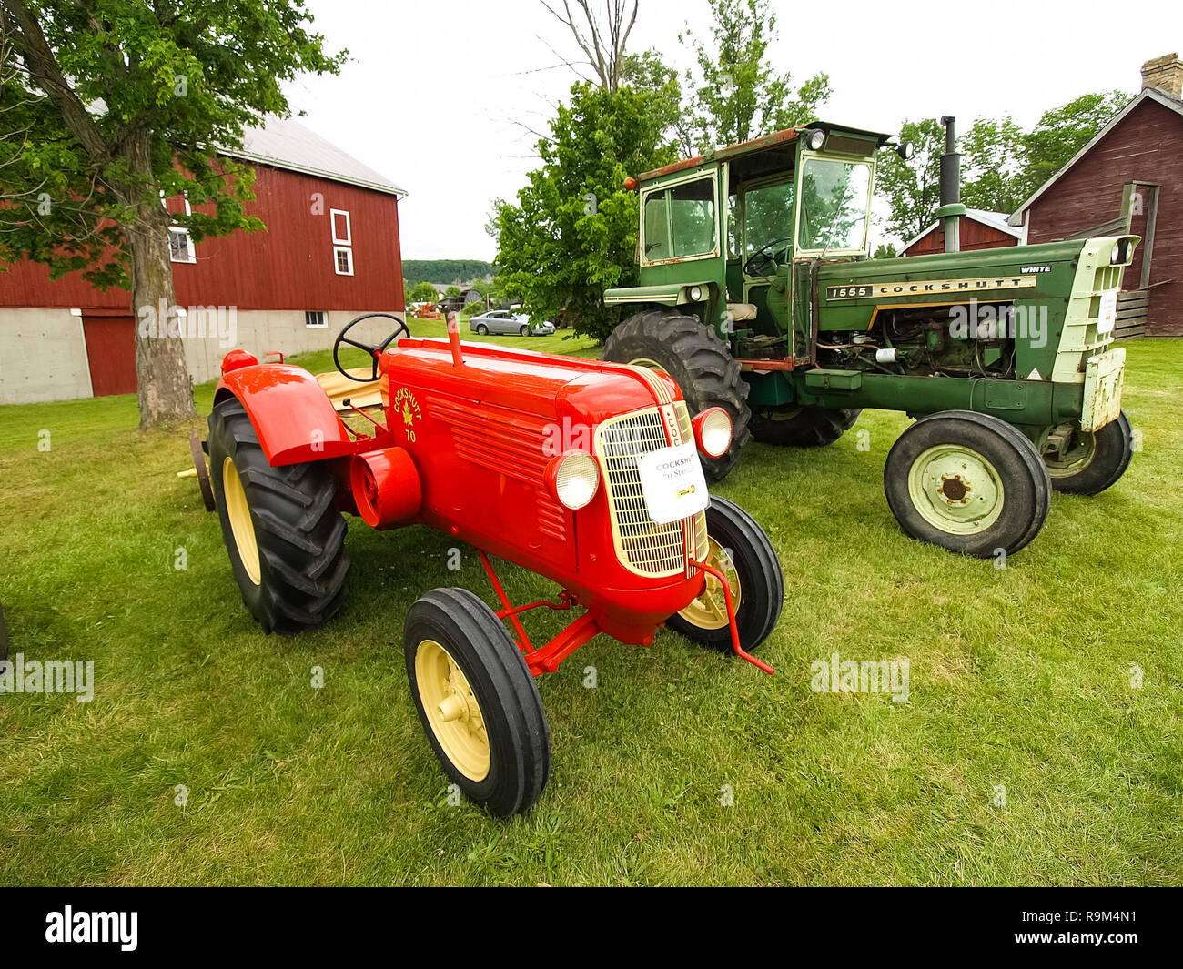Hamburg, Germany - July 23, 2012: Antique Tractor Show exhibition ...