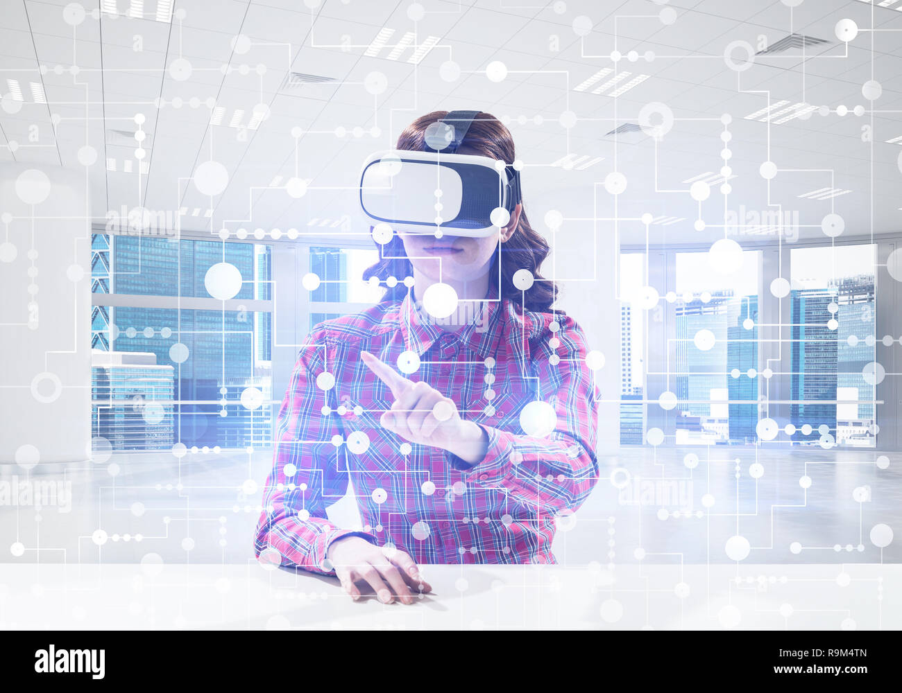 Modern educational process Stock Photo - Alamy