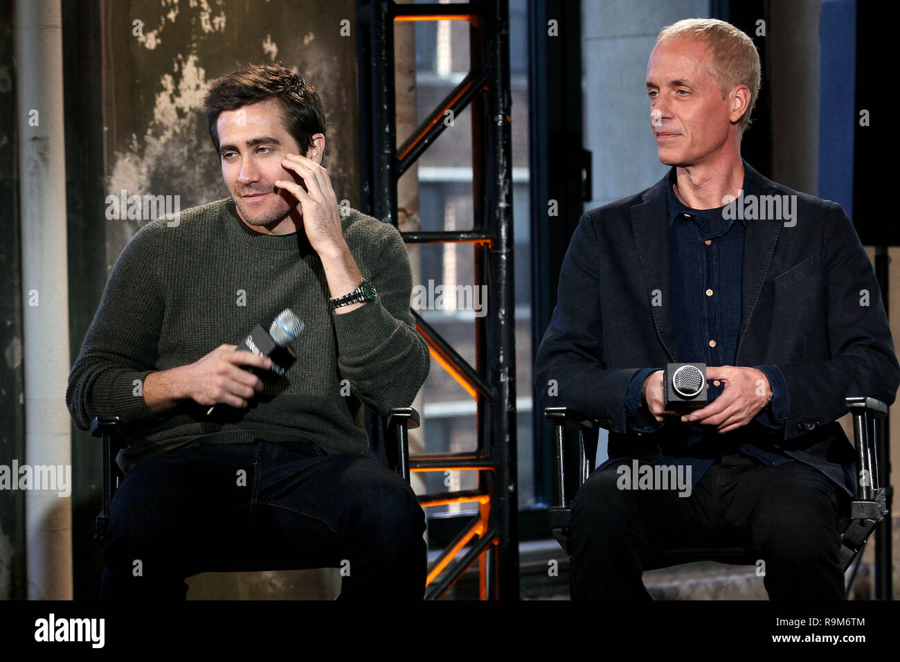 New York, NY / USA - November 3, 2014: Jake Gyllenhaal, Dan Gilroy at ...