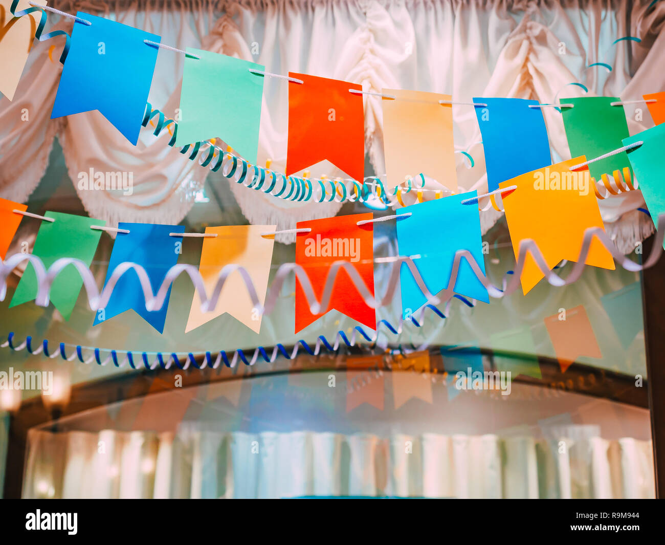 Traditional streamer pattern hi-res stock photography and images - Alamy