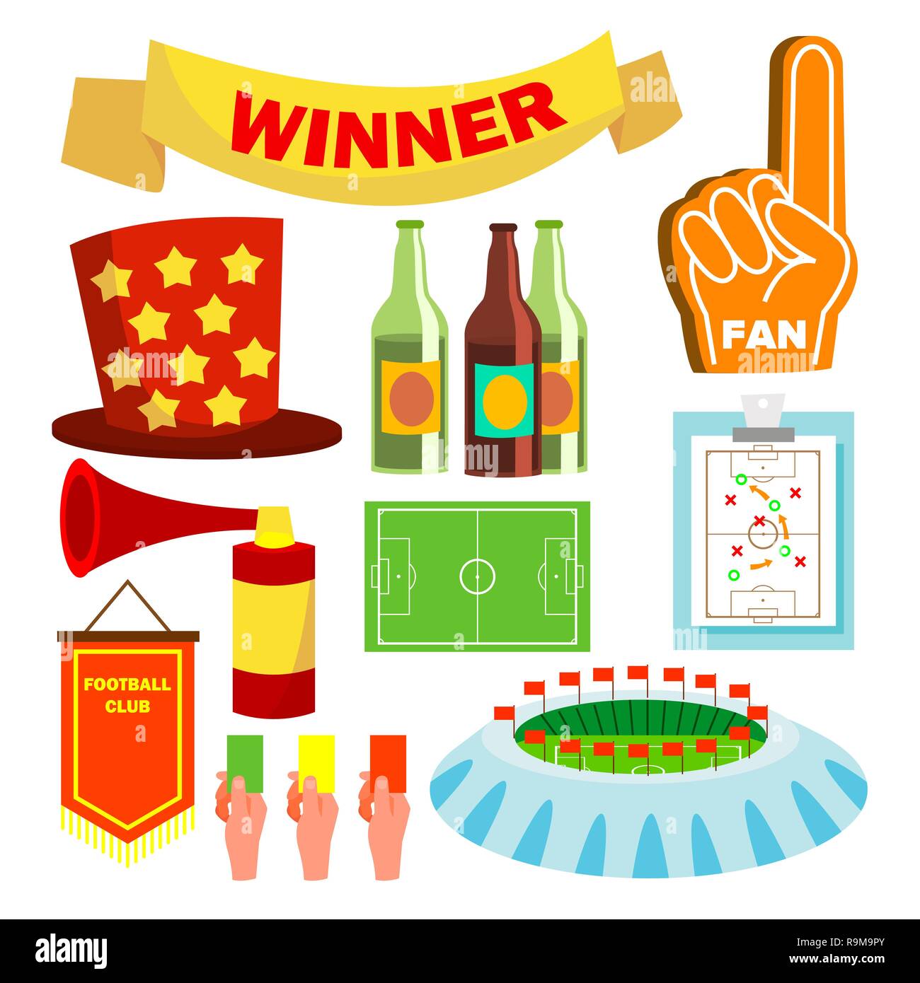 Football pub supporters Stock Vector Images - Alamy