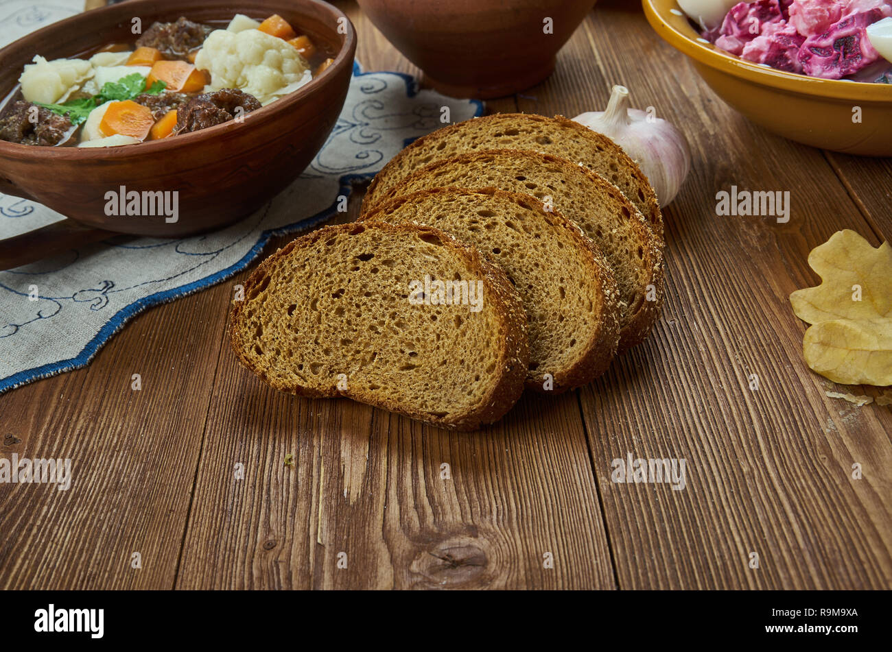 Homemade Bread, What Estonians Eat, Estonian cuisine, Traditional ...