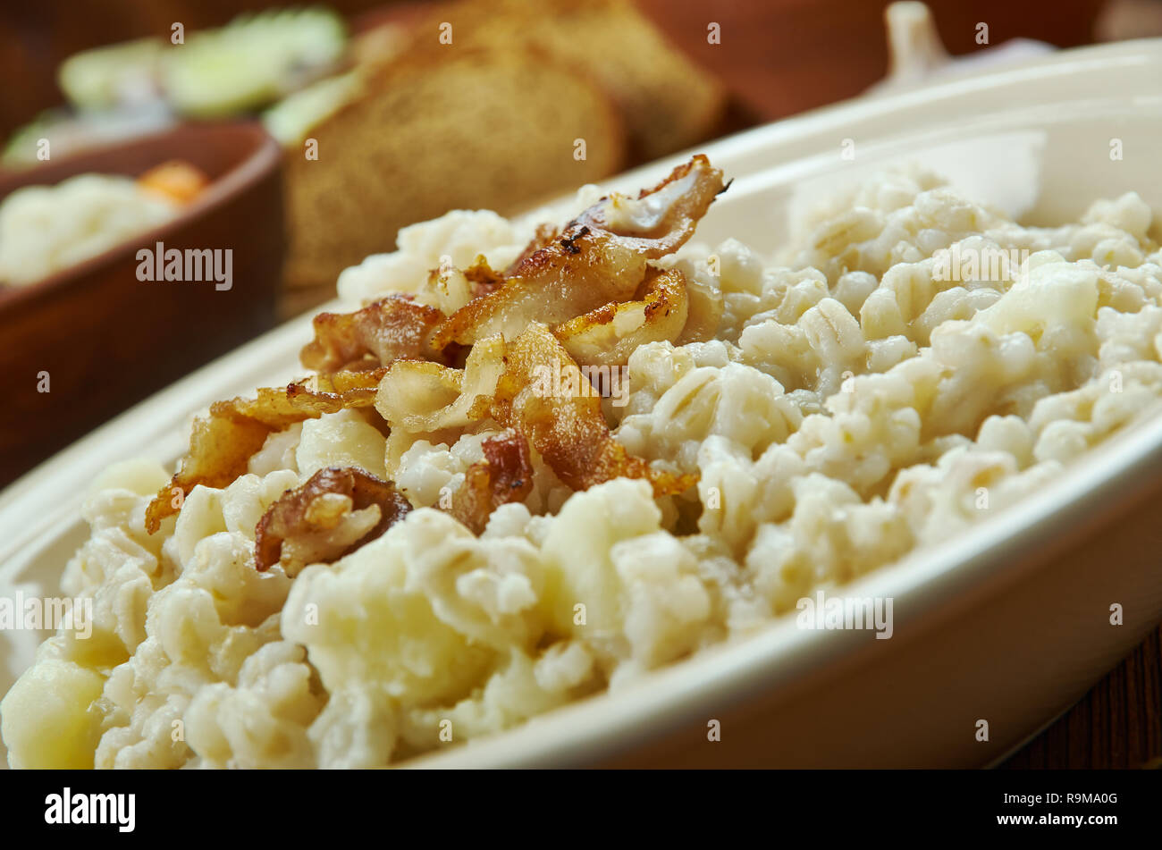 Mulgipuder,cereal with barley and potatoes. , Estonian cuisine ...