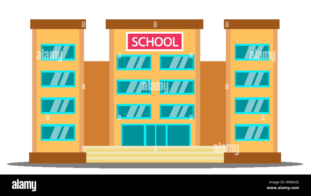 University Building Cartoon High Resolution Stock Photography and ...