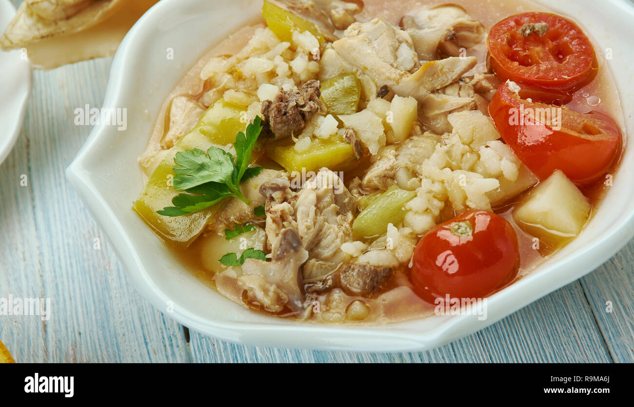Creole Chicken Gumbo Soup , Creole cuisine, Traditional assorted dishes ...