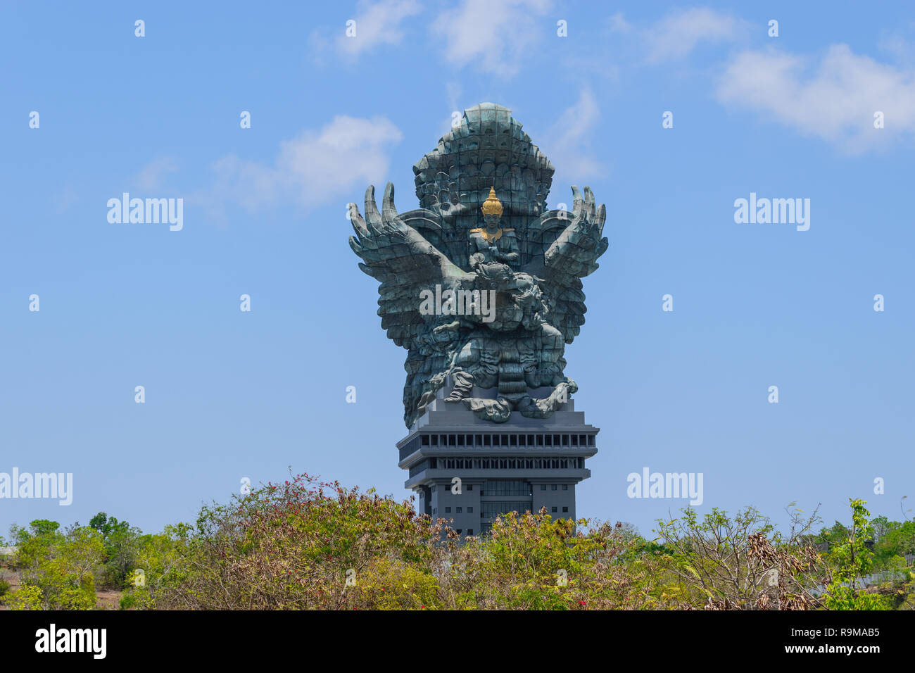 Bali, Indonesia - 10 OCT 2018. Garuda Wisnu Kencana statue. 121 meter ...