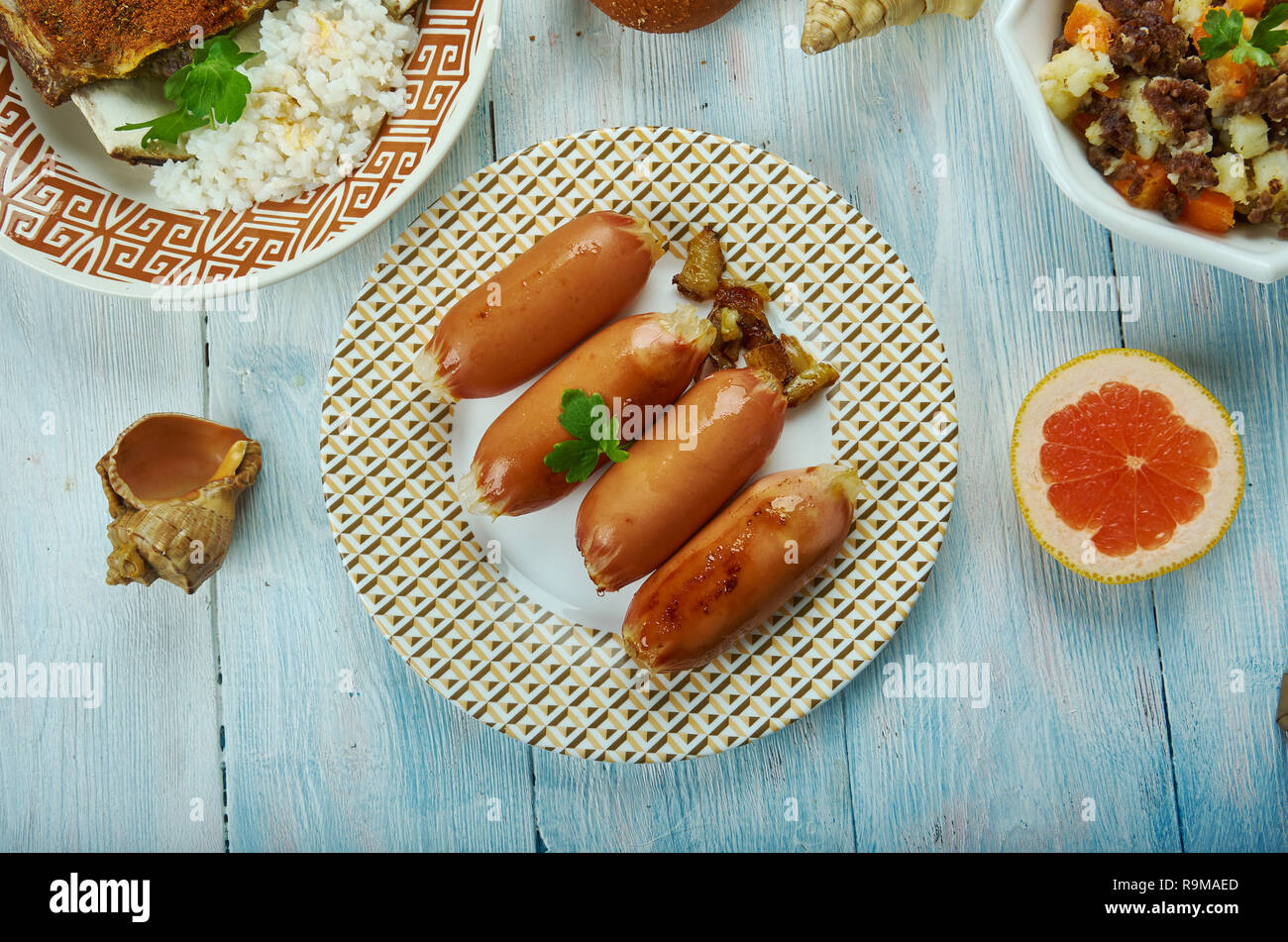 Longanisa , Filipino Sausage chorizos, Filipino cuisine, Traditional ...