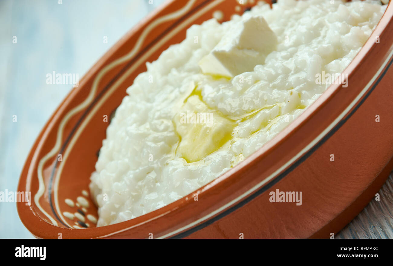 Risengrod - Scandinavian Rice Porridge, traditionally served on ...