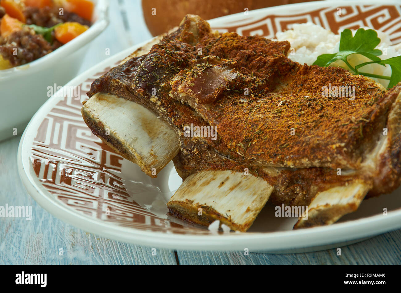 Crispy tadyang ng baka, deep-fried beef ribs, Filipino cuisine ...