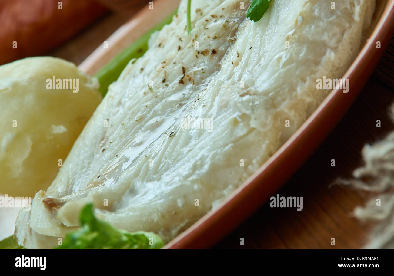 Lutefisk hi-res stock photography and images - Alamy