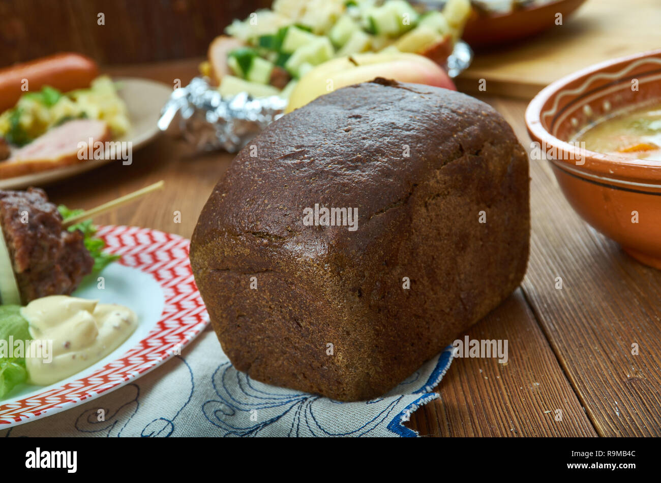 Ontbijtkoek, Dutch and Flemish spiced cake, Dutch cuisine, Traditional ...