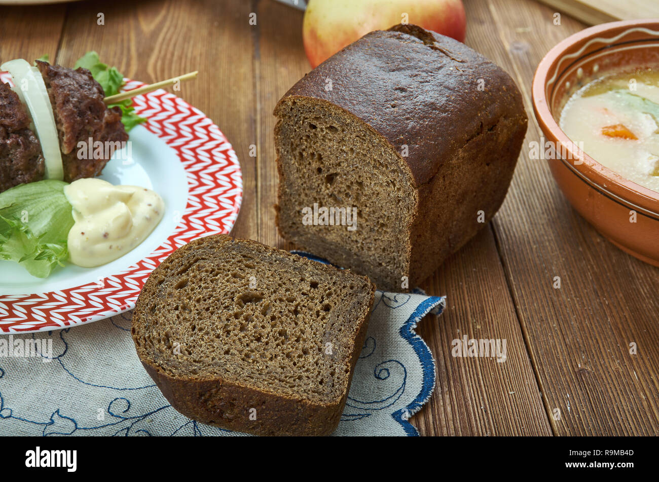 Ontbijtkoek, Dutch and Flemish spiced cake, Dutch cuisine, Traditional ...