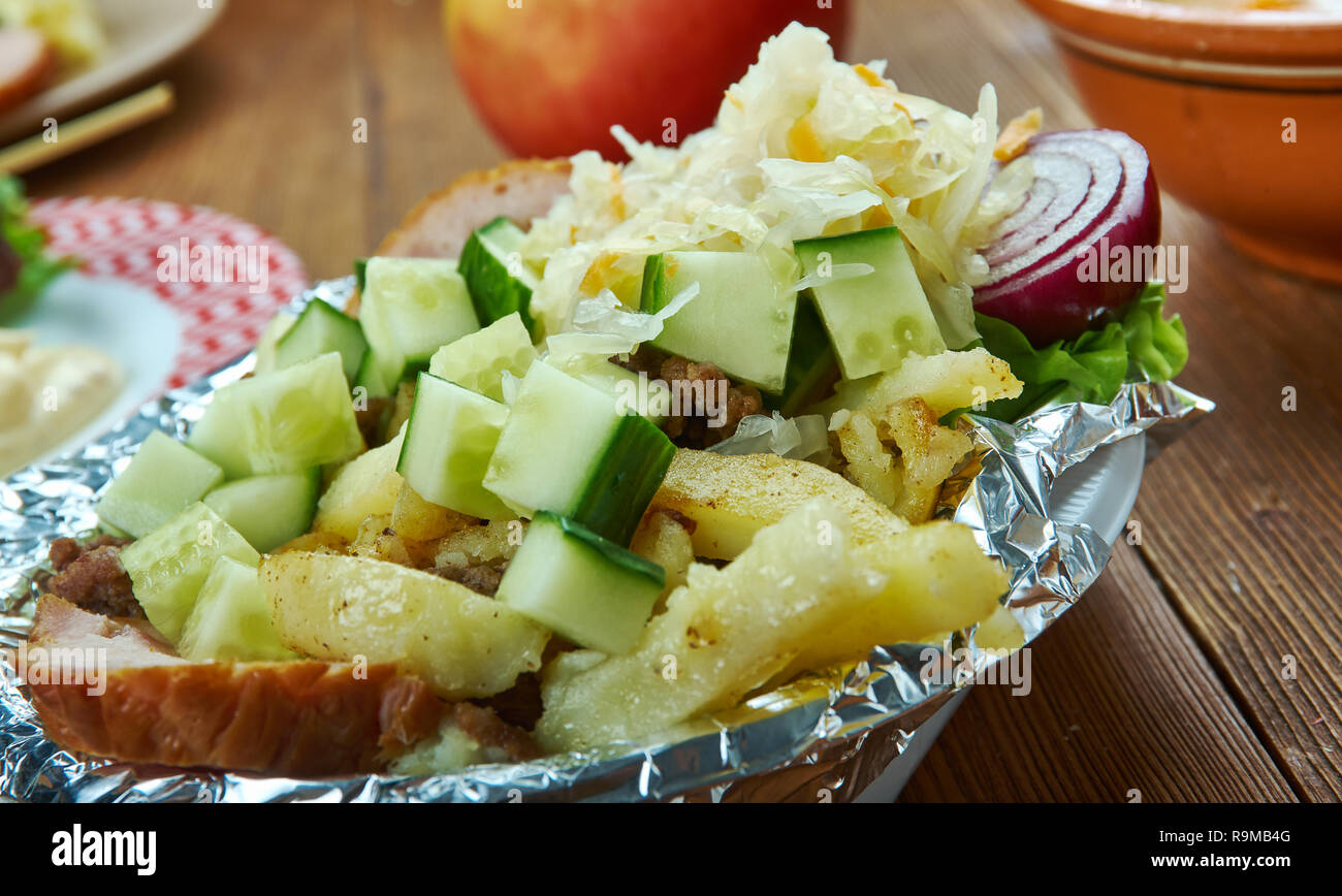 Kapsalon doner hi-res stock photography and images - Alamy