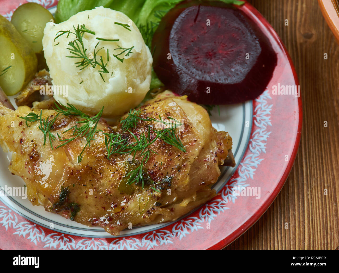Andesteg, Danish christmas roast duck, homemade cuisine, Traditional ...