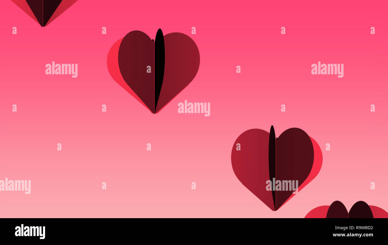 heart pattern, footage ideal to represent love in the period of ...