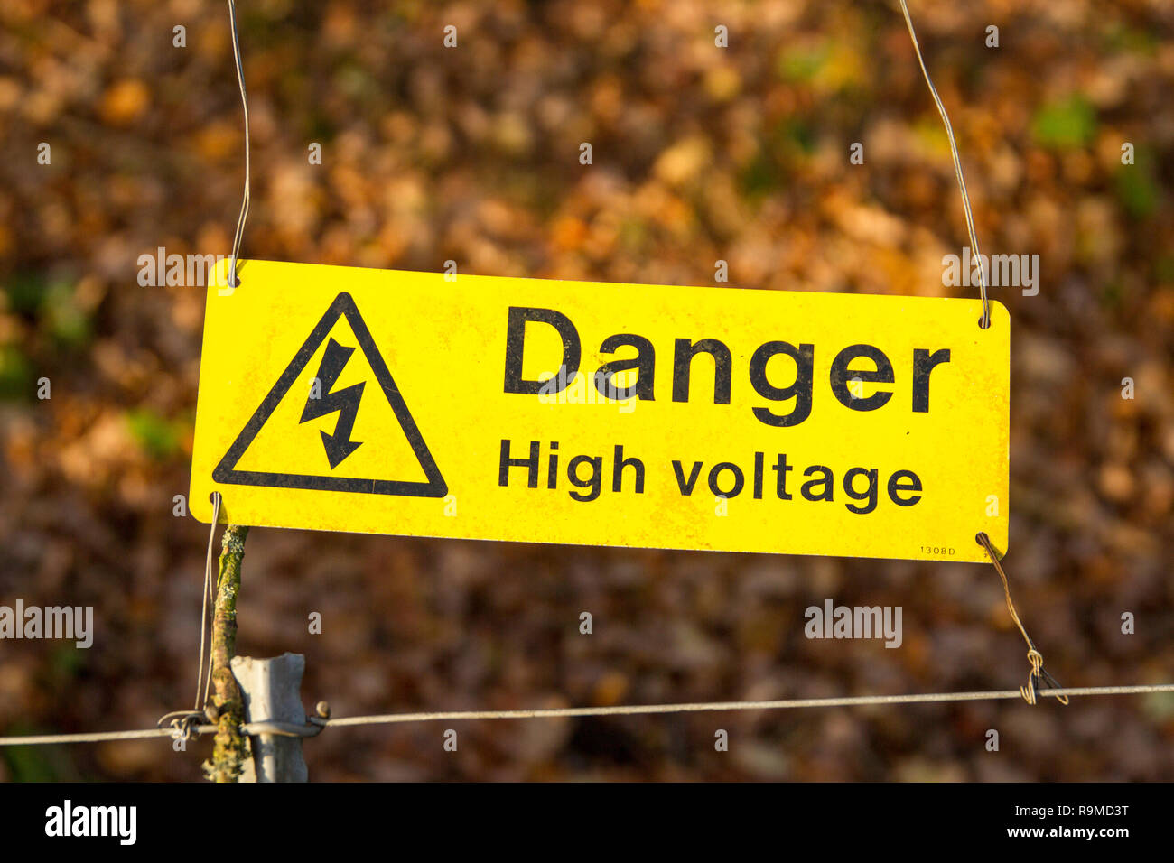 Danger High Voltage Sign In Hindi