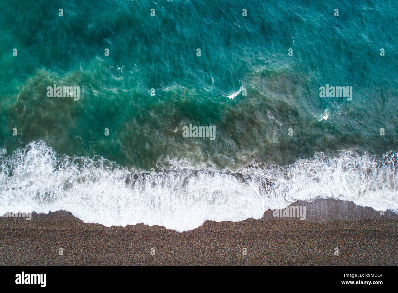 View of a drone at the Beach,top view aerial drone photo of stunning ...