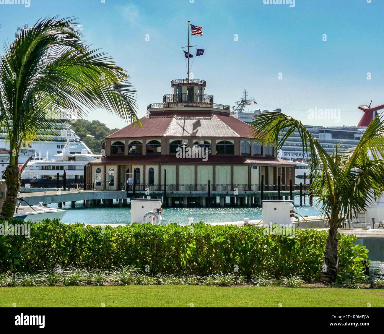 St Thomas, Virgin Islands. 13th Jan, 2009. The Landmark 360 building in ...