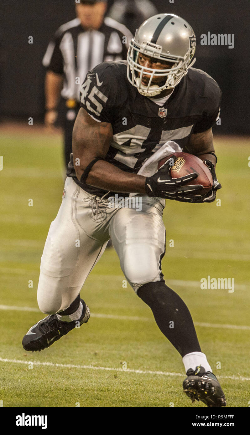 Oakland, California, USA. 9th Aug, 2013. Oakland Raiders fullback ...