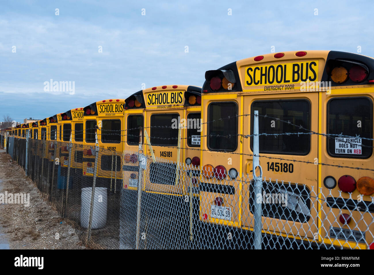 First group yellow school bus hi-res stock photography and images - Alamy