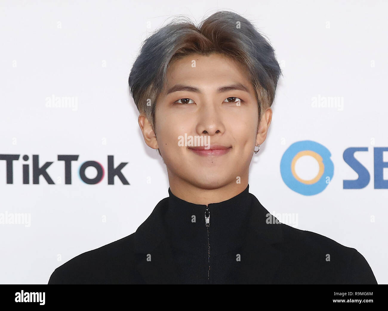 Seoul, South Korea. 26th Dec, 2018. S. Korean boy group BTS RM, a ...