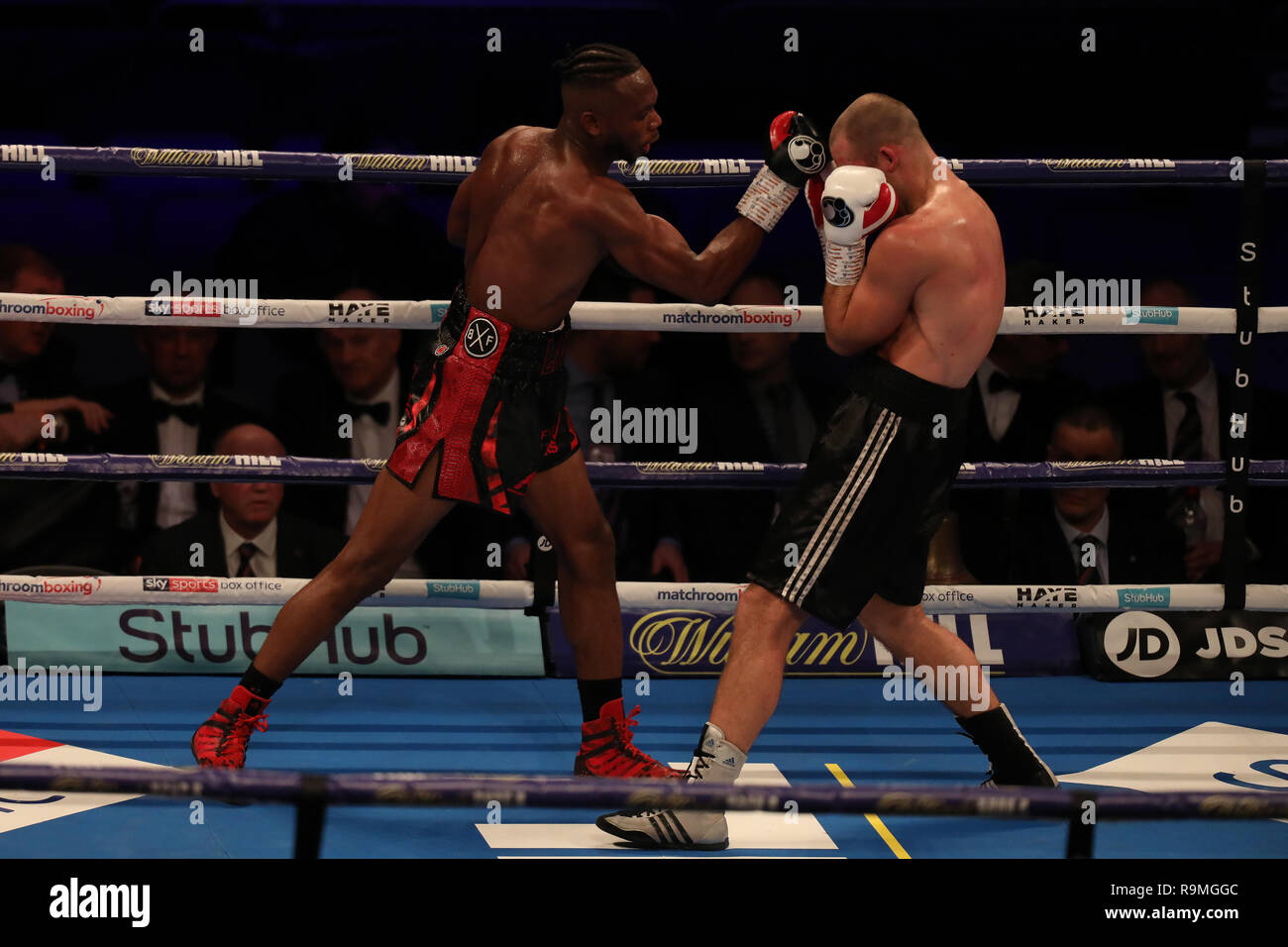 22nd December 2018, The O2 Arena, London, England; WBC Silver and WOB ...