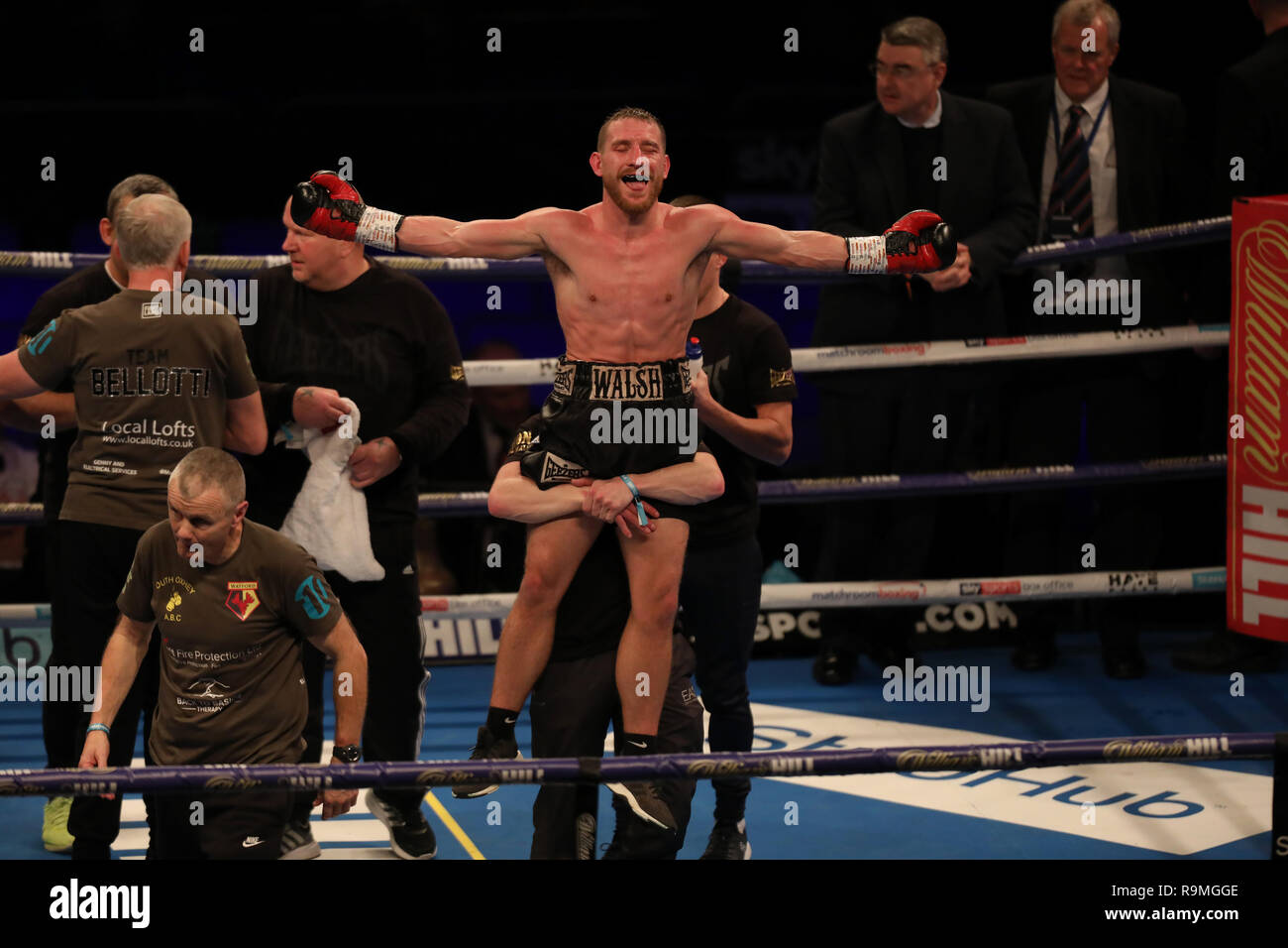 22nd December 2018, The O2 Arena, London, England; WBC Silver and WOB ...