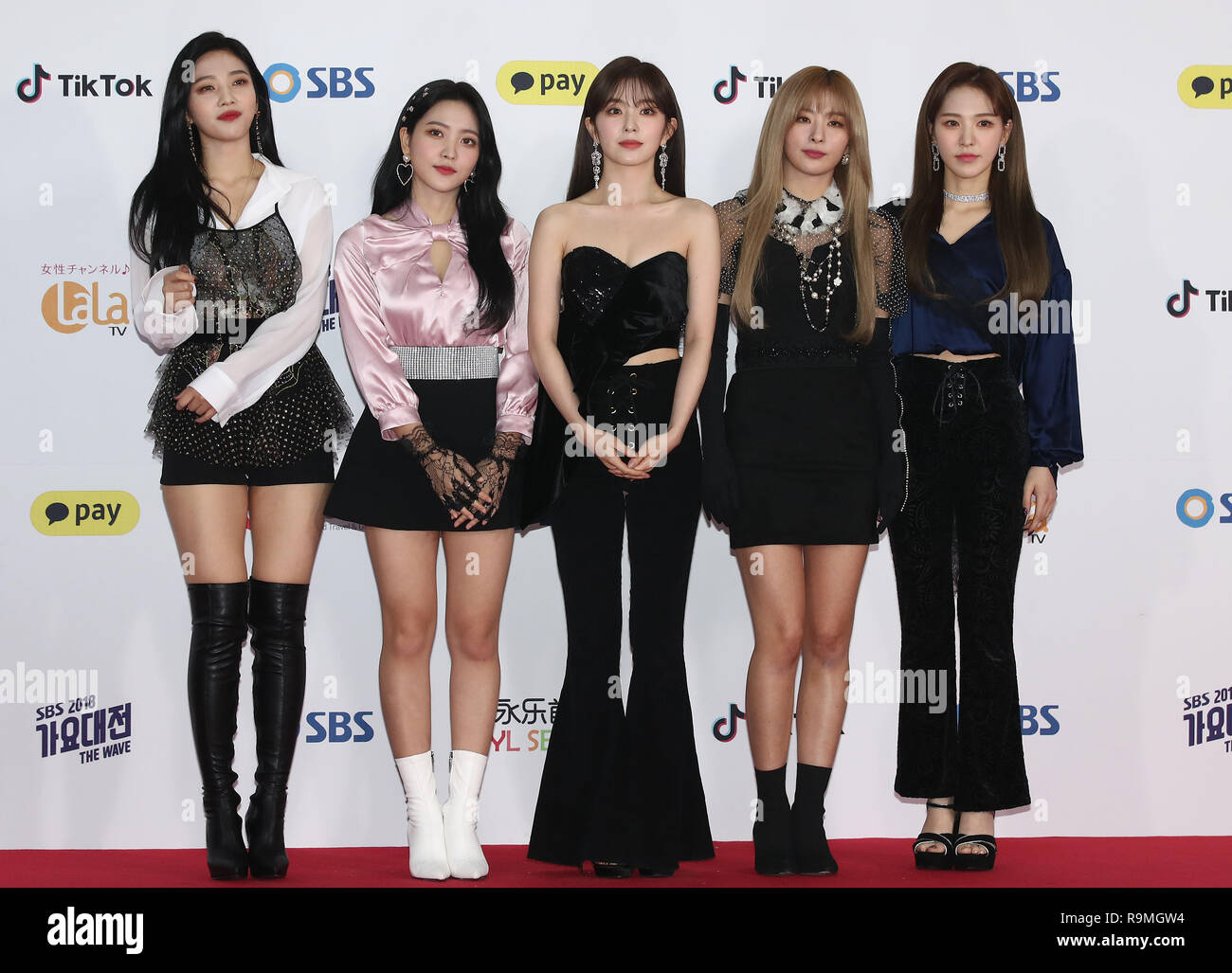 Seoul, South Korea. 26th Dec, 2018. S. Korean girl group Red Velvet South Korean girl group Red ...