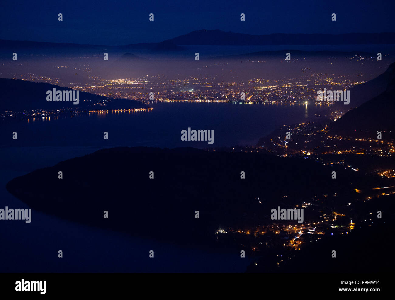 Annecy lake overview hi-res stock photography and images - Alamy