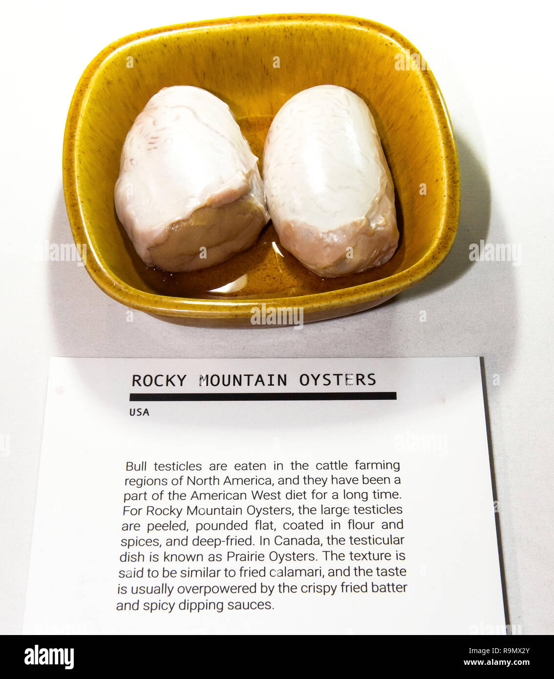 Rocky mountain oysters hi-res stock photography and images - Alamy