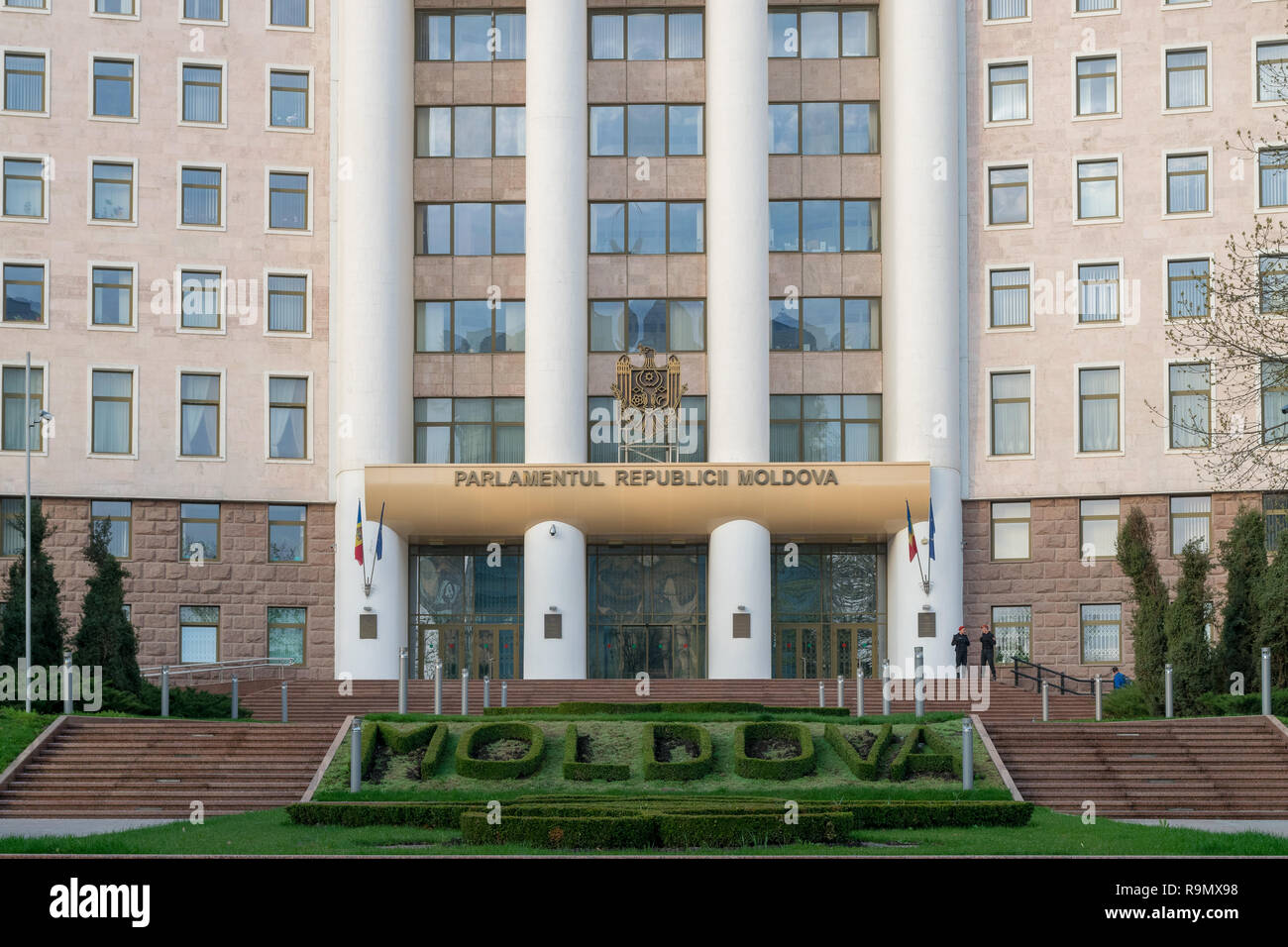 Parliament of the republic of moldova hi-res stock photography and ...