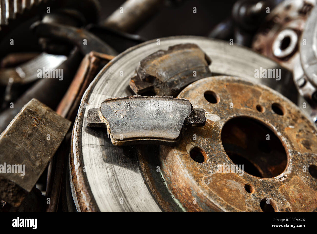 Transport old used worn car parts hi-res stock photography and images ...