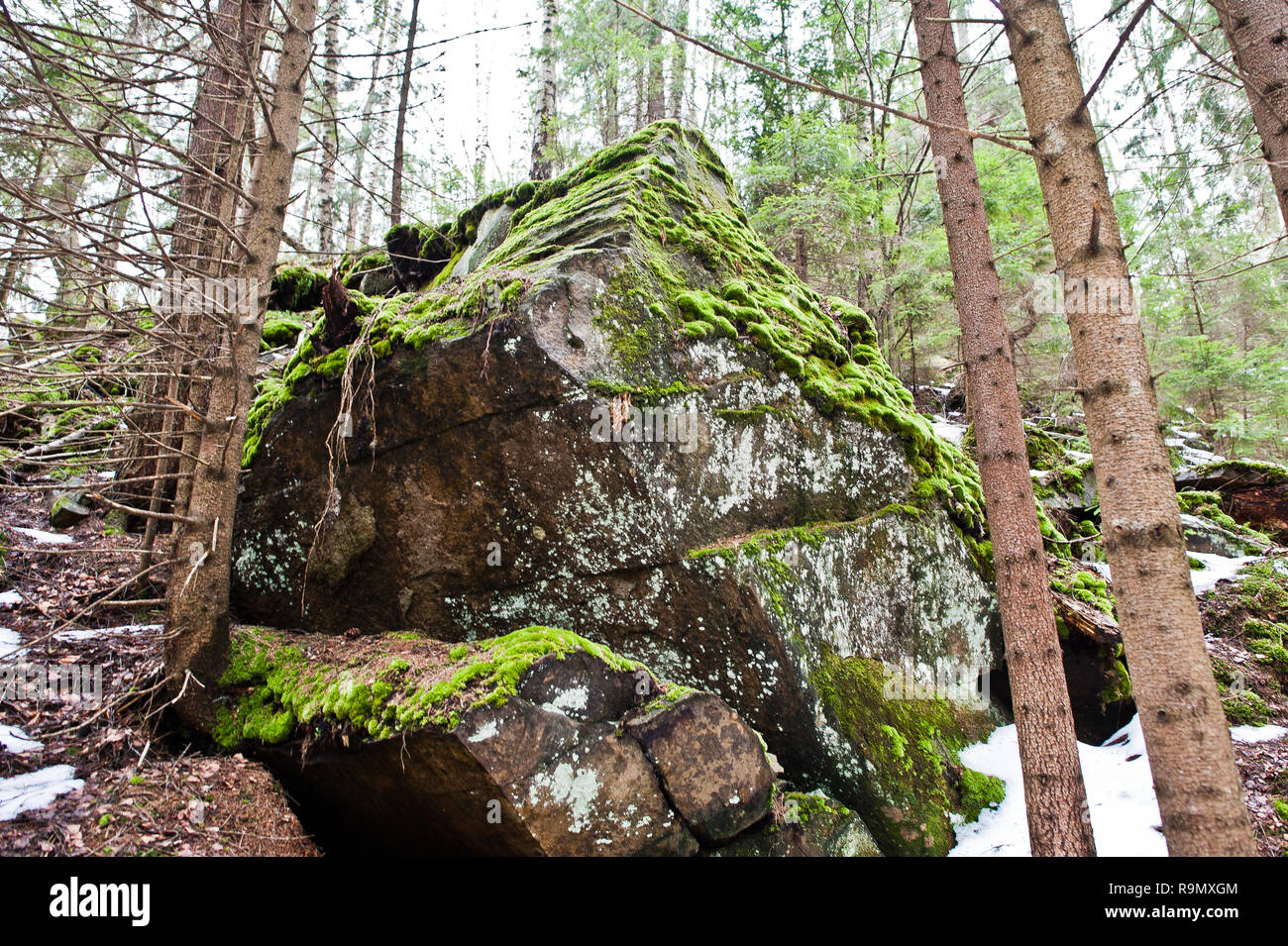 Dovbush rocks hi-res stock photography and images - Alamy