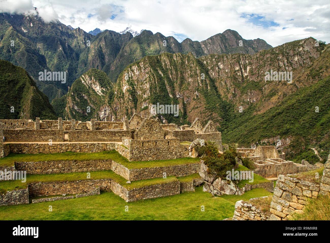 Machu Picchu, Peru. The ancient Inca city, located on Peru at the ...