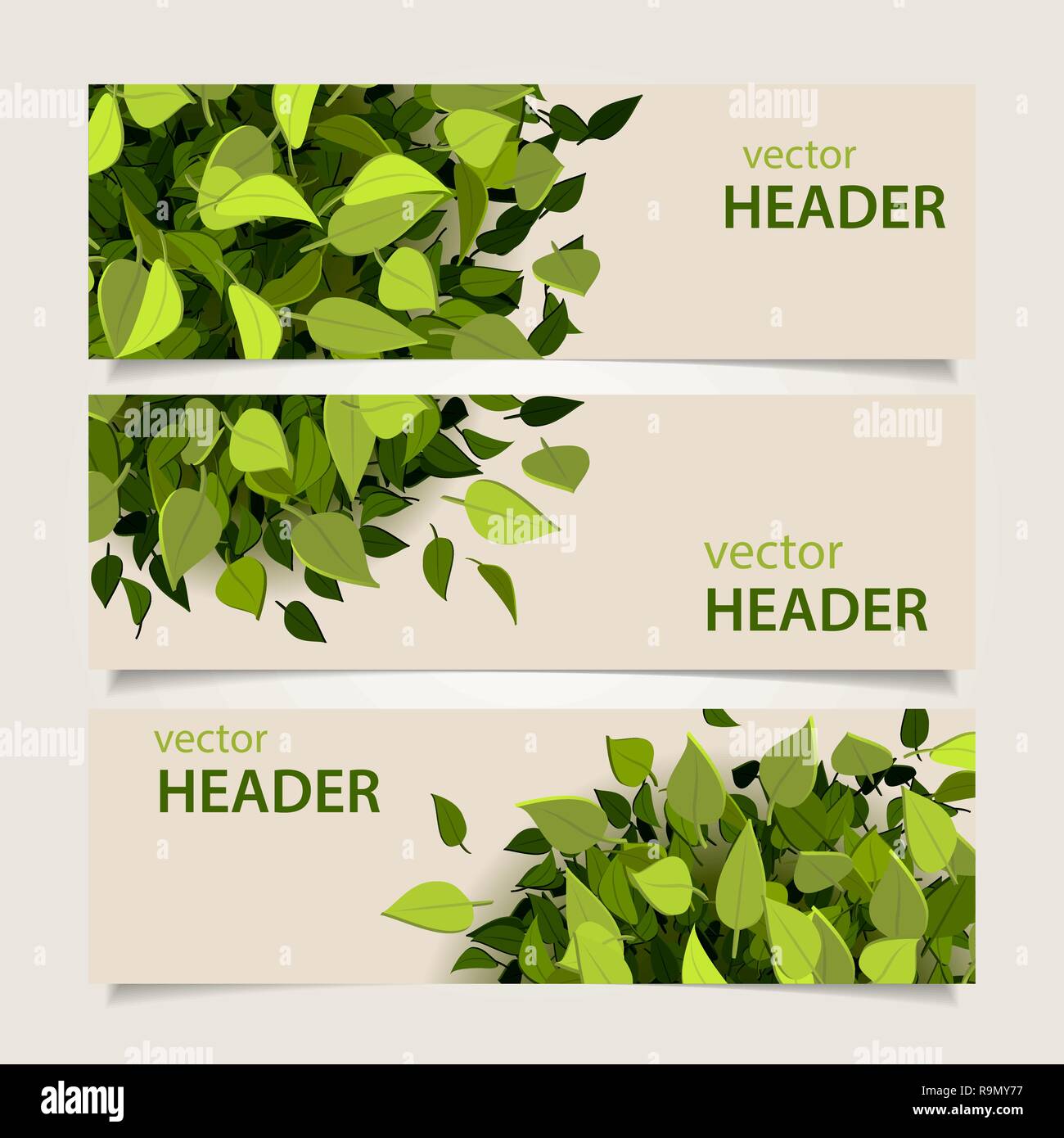 Headers vector vectors hi-res stock photography and images - Alamy